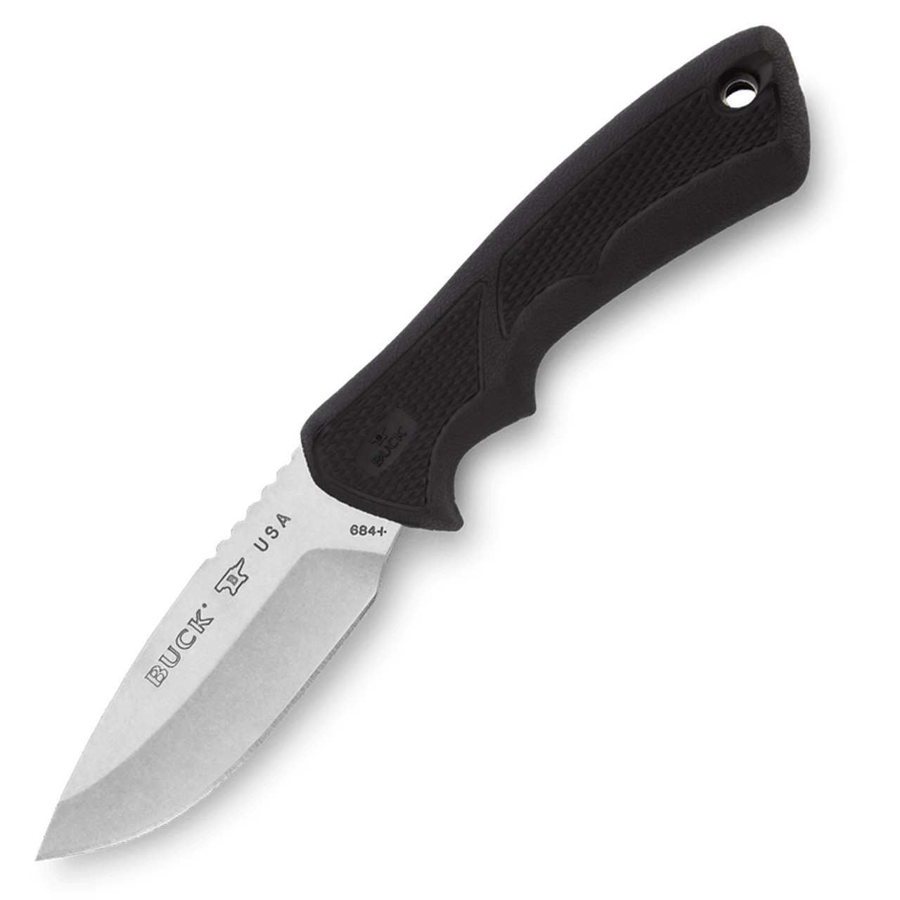 Buck 684 Small BuckLite Max II Knife Drop Point - Fin Feather Fur ...