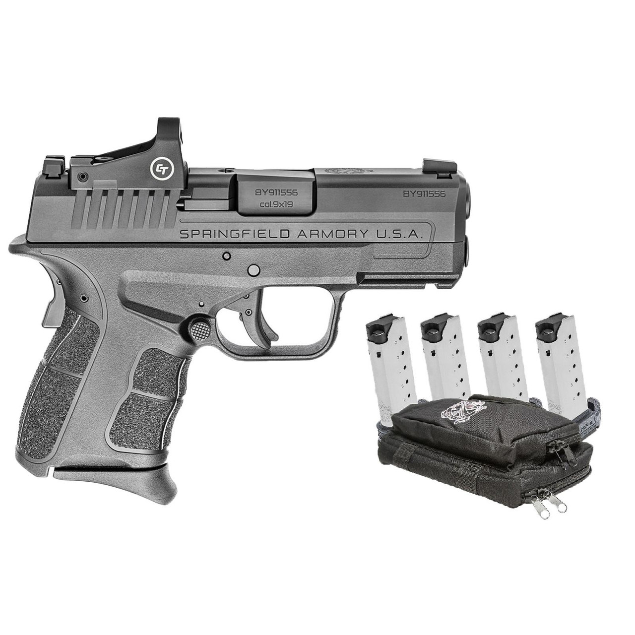 Springfield XDS Mod.2 9mm OSP Pistol with Crimson Trace Red Dot Gear Up ...