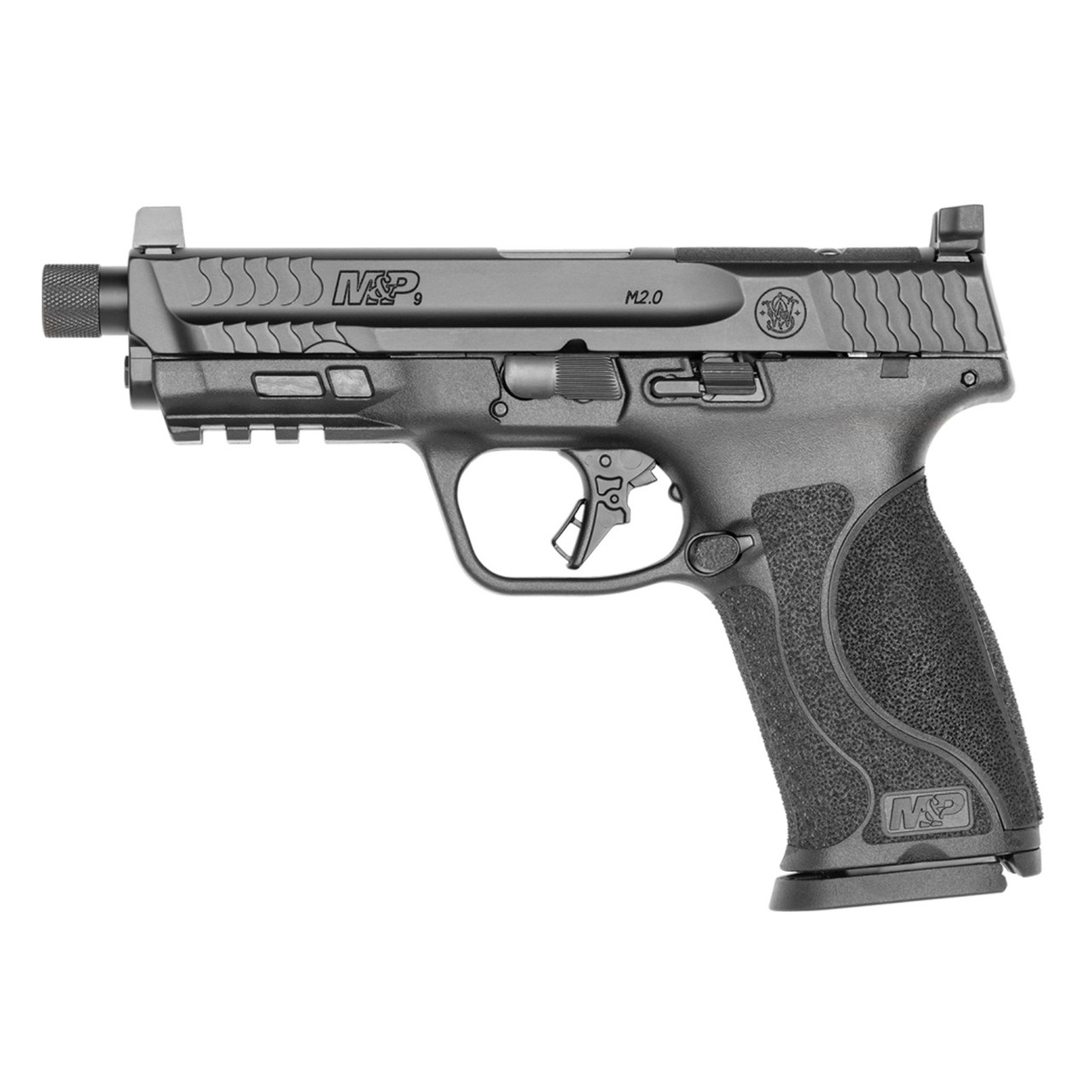 Smith & Wesson M&P 2.0 Full Size Series 9MM 4.62" Black Polymer 17+1 ...