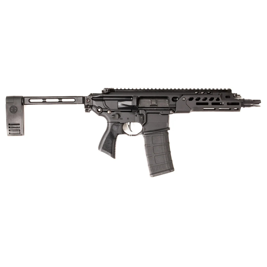 Sig Sauer Pmcx Rattler Lt 5.56 Nato 7.75 " Pcb Blk - Fin Feather Fur ...