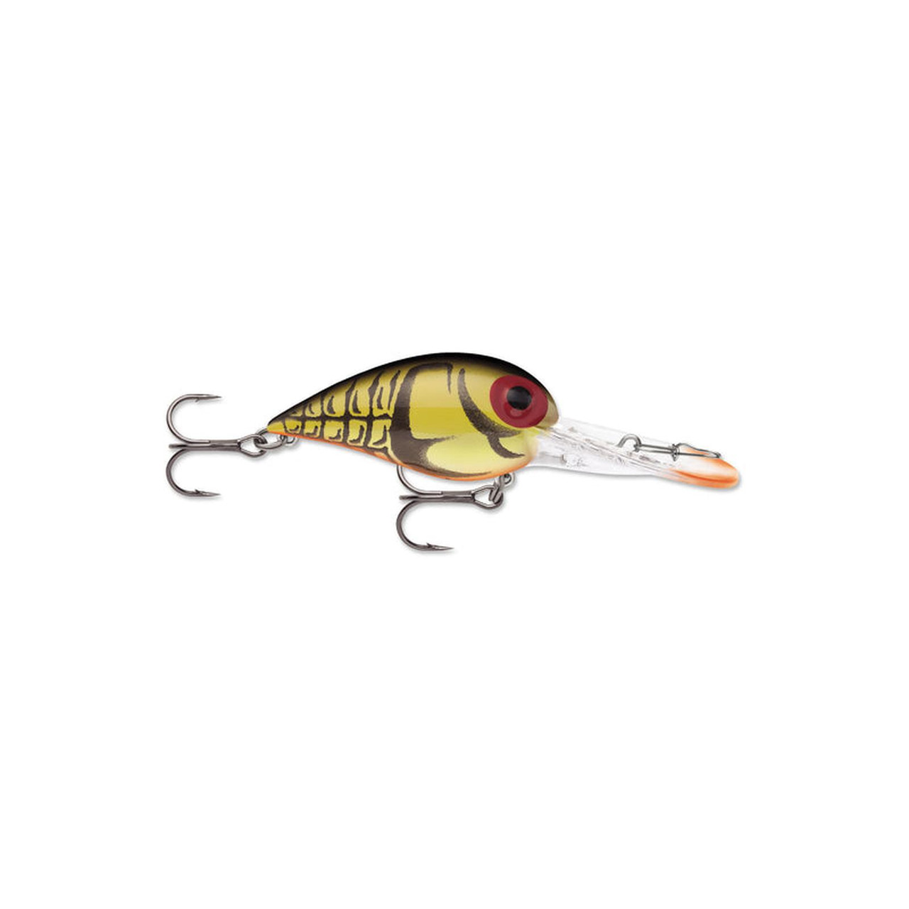 Storm Original Deep Wiggle Wart Natural Green Craw - Fin Feather Fur ...