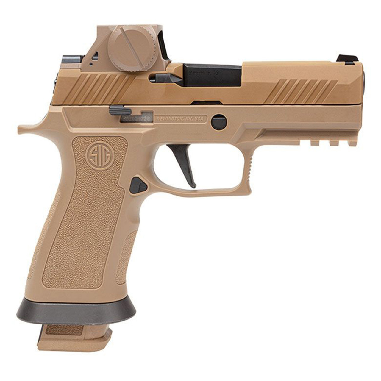 Sig Sauer M18X ROMEOM17 Sight 9MM 3-21 Rnd 3.9" Coyote Tan - Fin ...