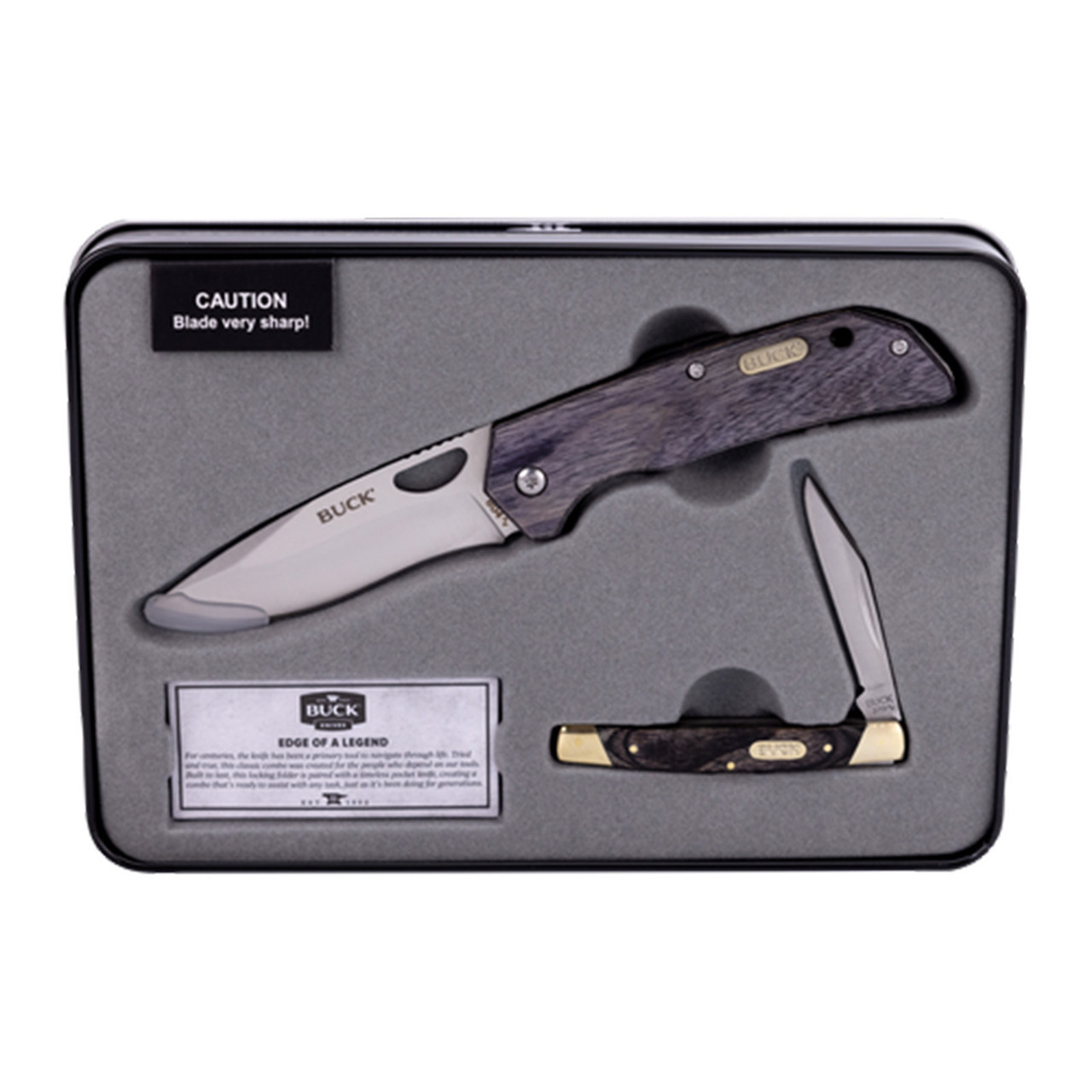 Buck Collectors Tin 379/804 Combo - Fin Feather Fur Outfitters