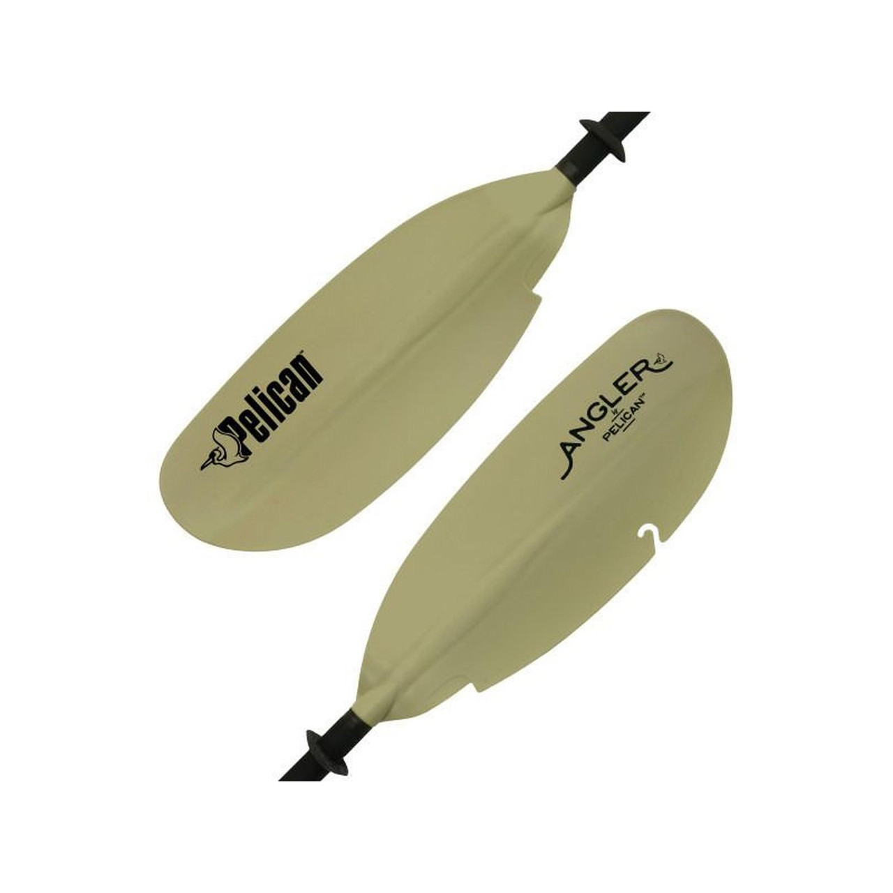 Poseidon Angler Fishing Kayak Paddle 250 cm (98.5") Sand - Fin Feather ...
