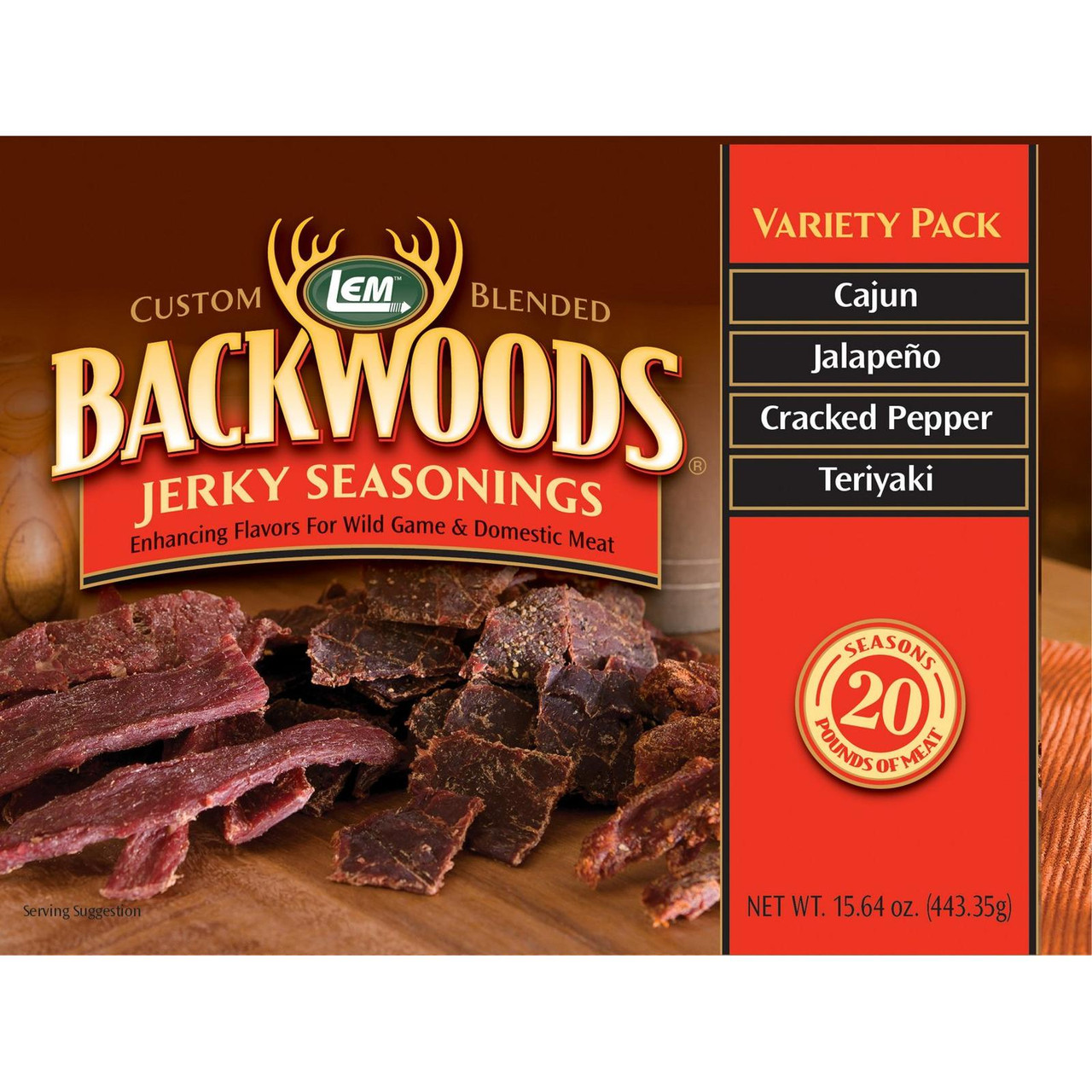 LEM Backwoods Jerky Seasoning Variety Pack #2 - Fin Feather Fur Outfitters