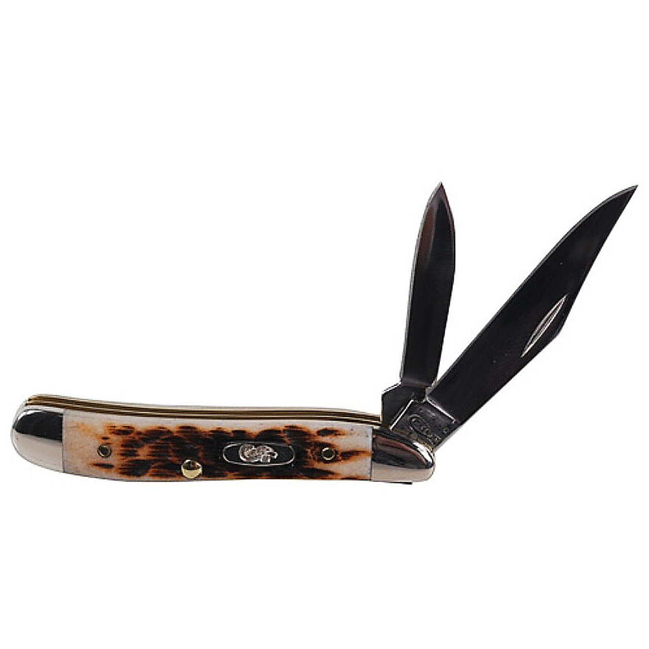 Case 00045 Amber Bone SS Peanut Pocket Knife 2.875" Overall length ...