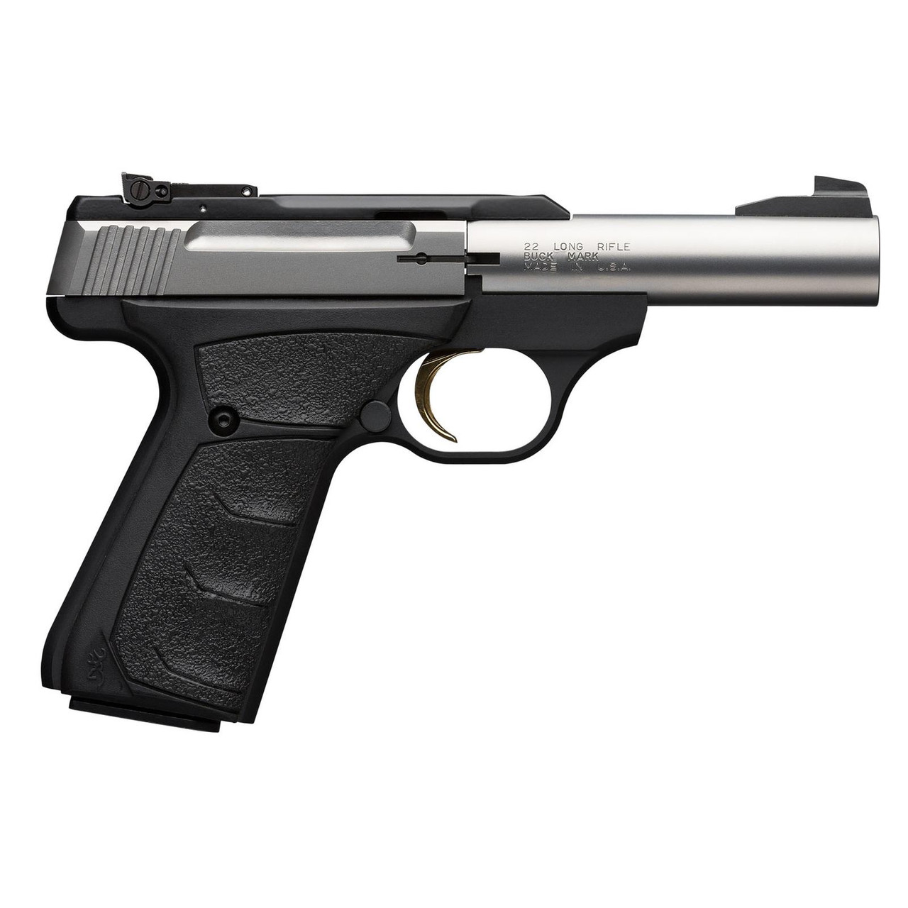 Browning Buck Mark Micro 22LR 4" Bull Barrel Stainless - Fin Feather ...