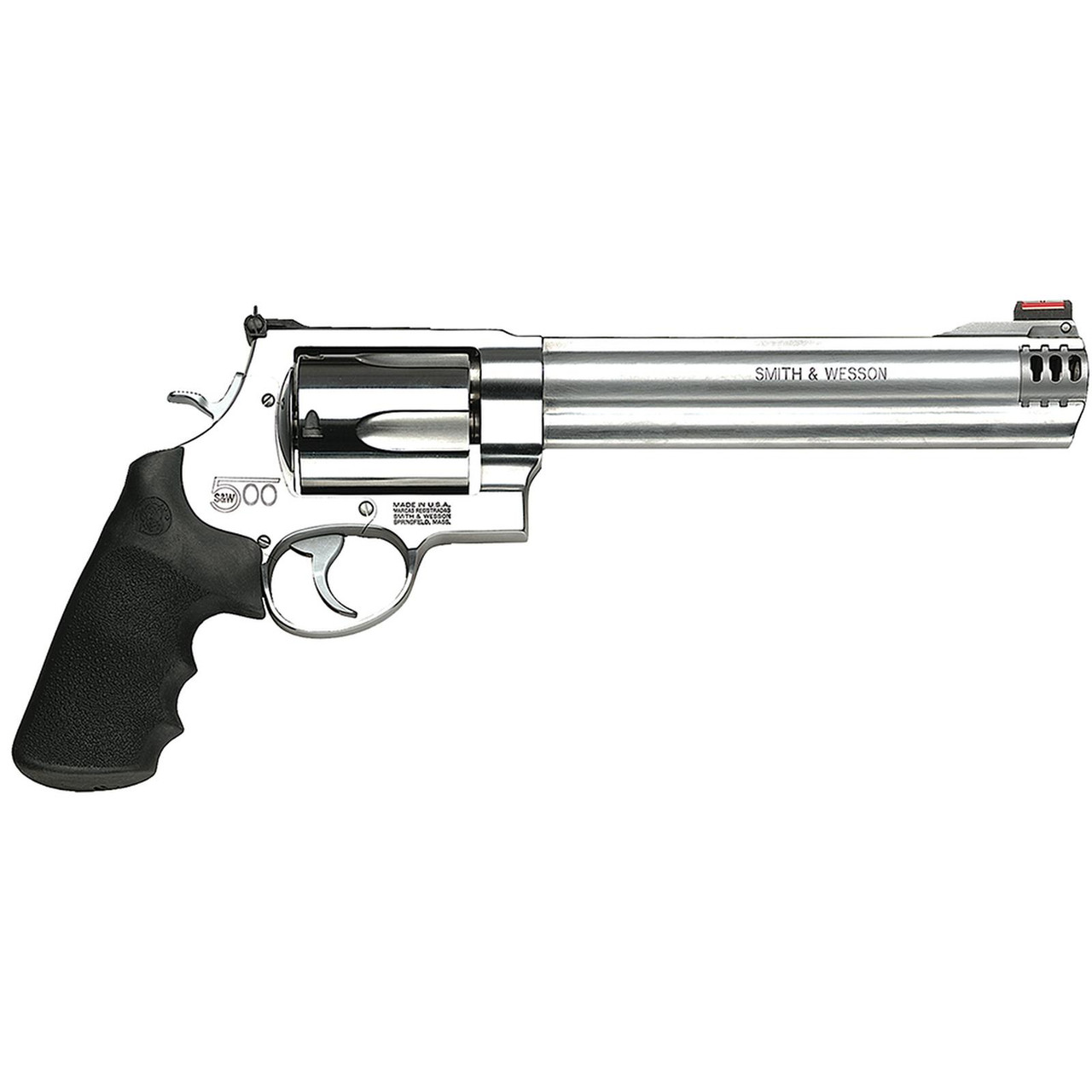Smith & Wesson 500 500SW Mag 8 3/8" Ported Barrel High Viz Sights - Fin ...