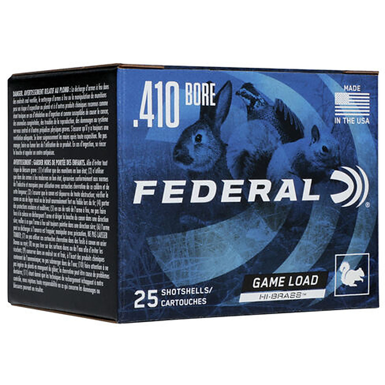 Federal H4135 GameShok Upland 410 Gauge 3" 11/16 oz 5 Shot 25 Rounds ...