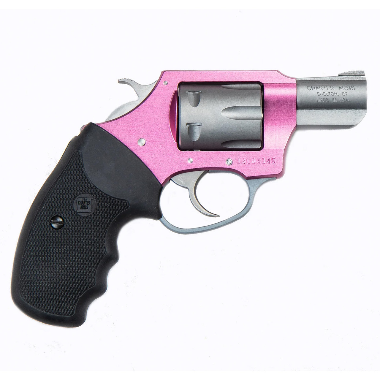 Charter Arms 52230 Pink Lady Revolver 22 Long Rifle 2" Barrel 6-Round ...