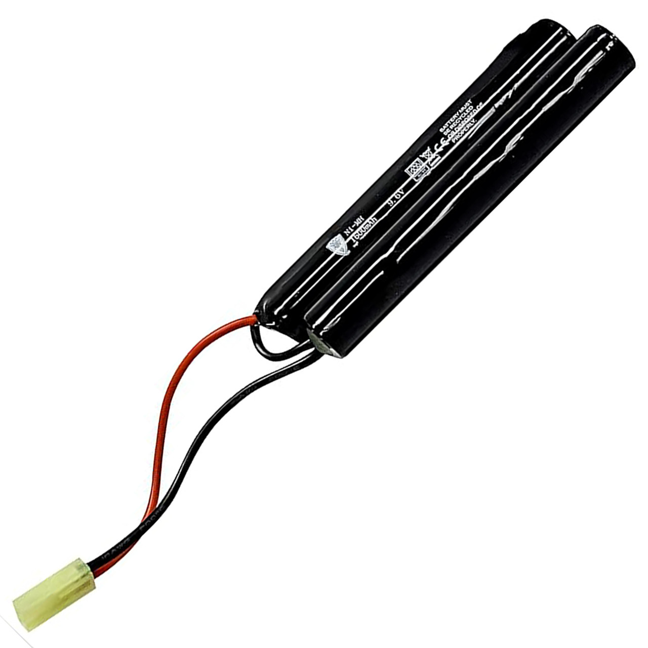 Umarex Elite Force Airsoft 9.6 Volt NiMH 1600 Num Chuck Battery - Fin ...