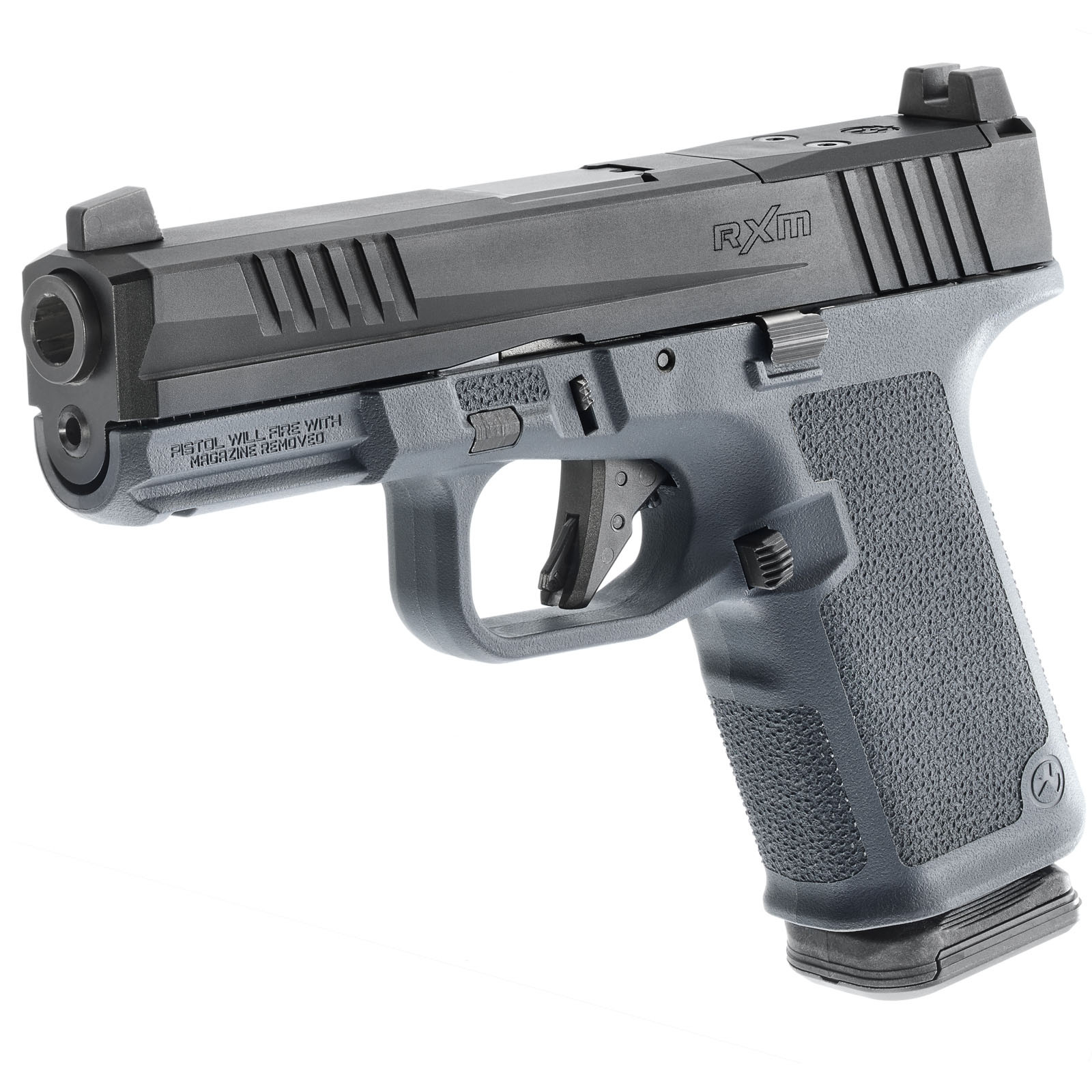 Ruger RXM 9mm Magpul Gray 4" Barrel 15 Rounds - Fin Feather Fur Outfitters