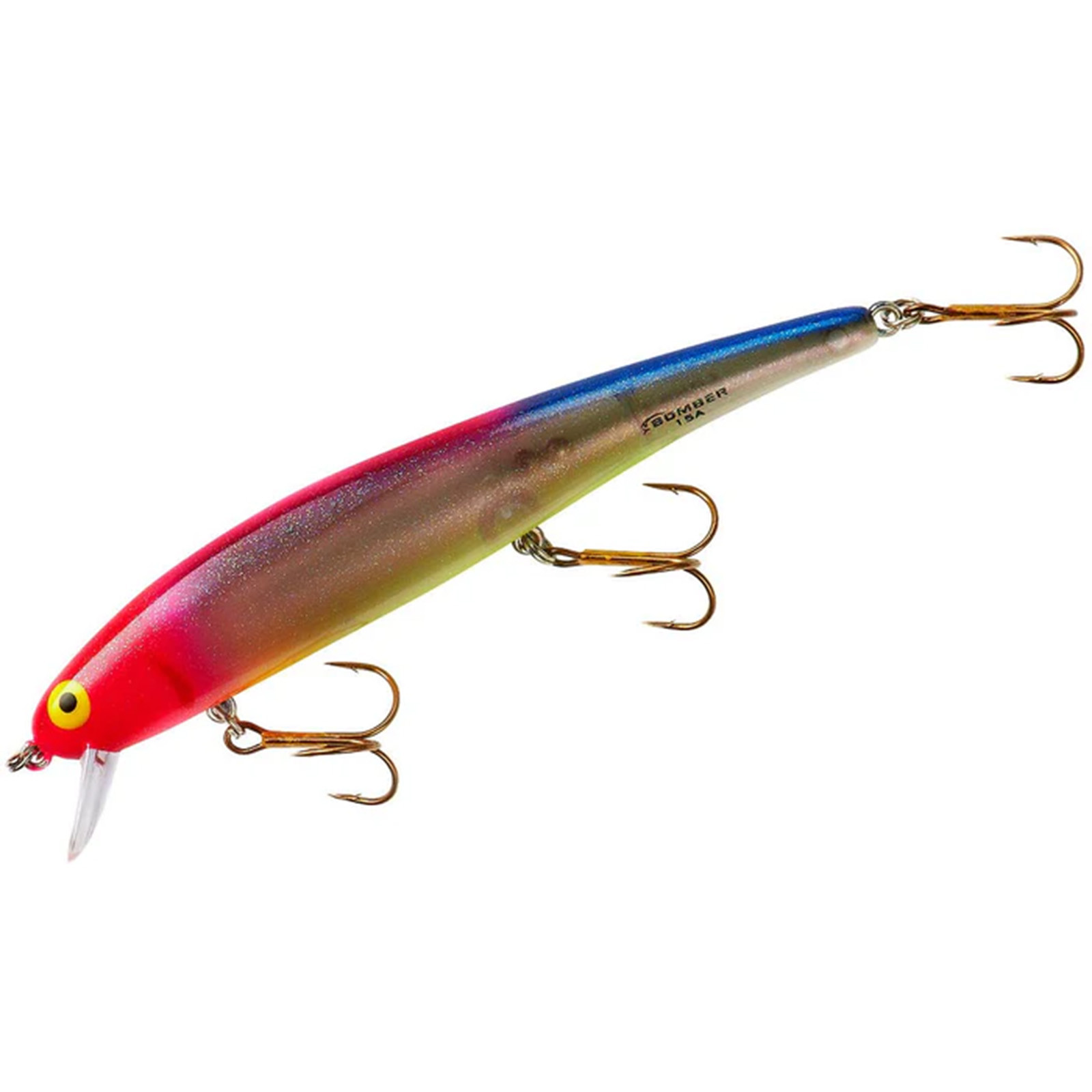 Bomber B15 Long A 4 1/2 inch Suspending Jerkbait Crazy Crush - Fin ...