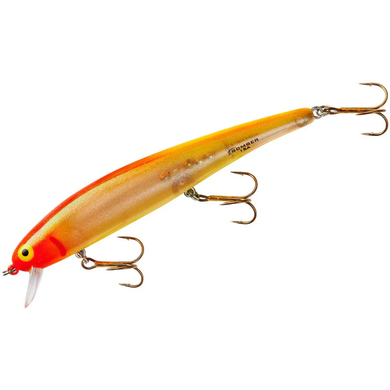 Bomber B15 Long A 4 1/2 inch Suspending Jerkbait Orange Crush - Fin ...