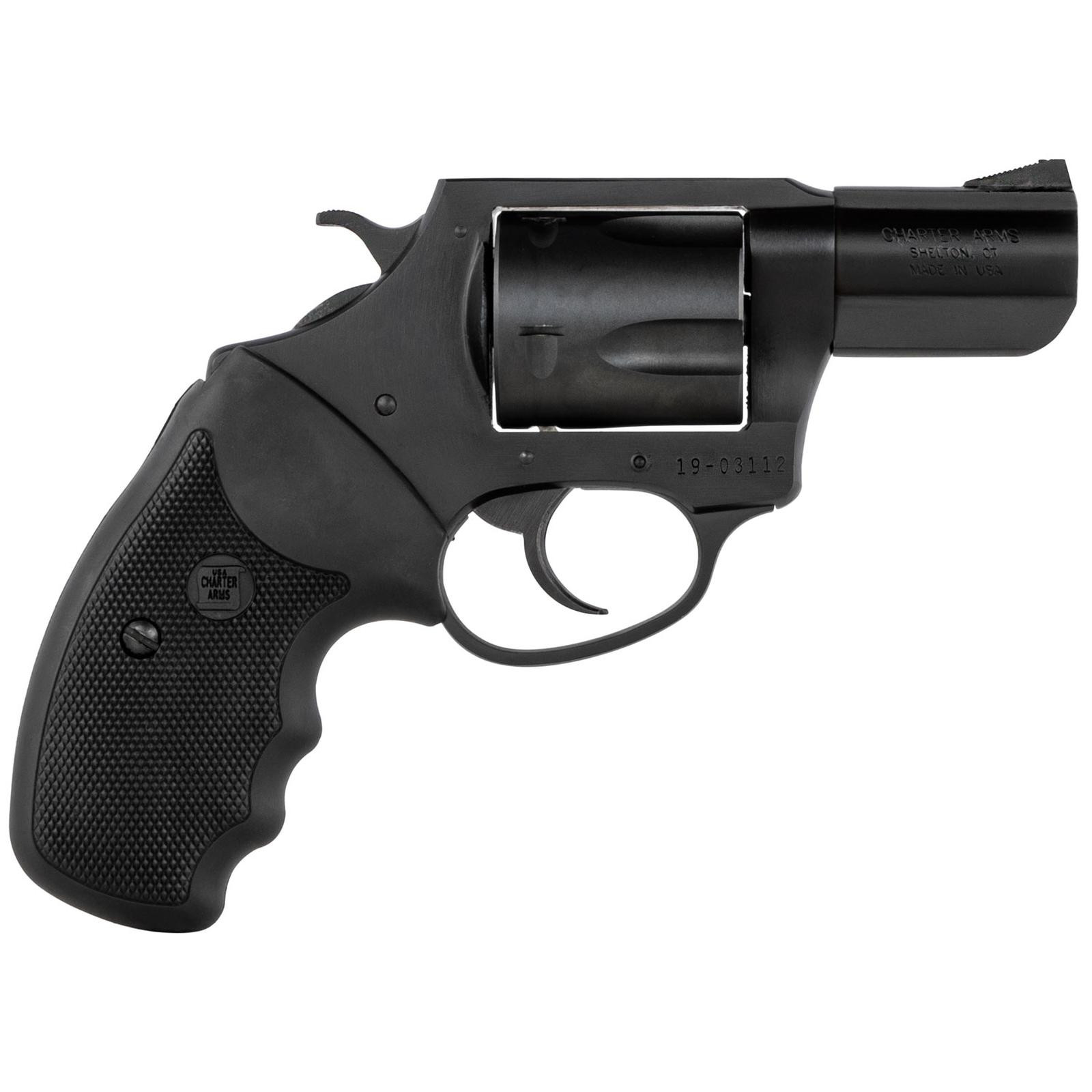 Charter Arms 63520 Mag Pug Large 357 Mag, 5 Shot 2.20" Black Nitride ...