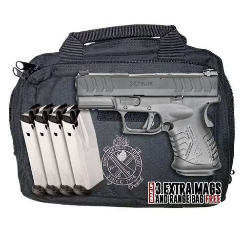 SPRINGFIELD XDM Elite 3.8 Compact OSP 45 ACP Gear Up Package with Five ...