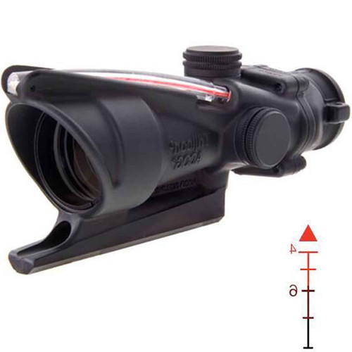 Trijicon ACOG 4X32 Scope DI Chevron .223 Ballistic Reticle, Red TA31F ...
