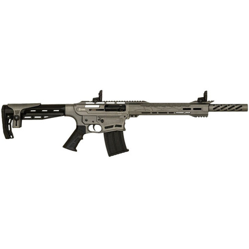 LSI Citadel Boss-25 AR-style Shotgun, Semi-automatic, 12 Gauge, 18.75 ...