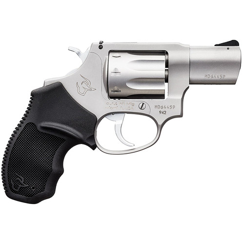Taurus 942 Small Frame 22 LR, 2" Barrel, Steel Frame, Stainless Finish ...