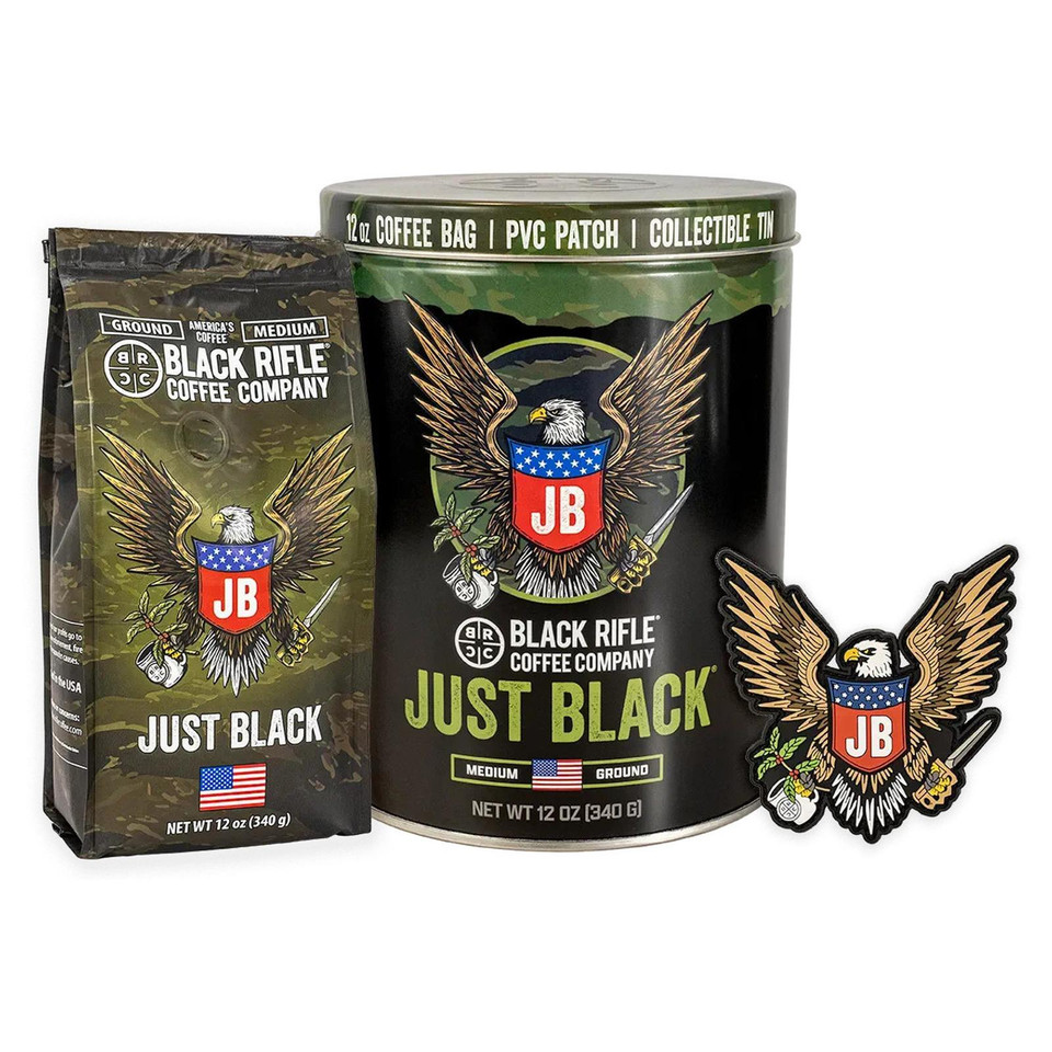 Black Rifle Coffee Co Just Black Gift Bundle - Fin Feather Fur Outfitters