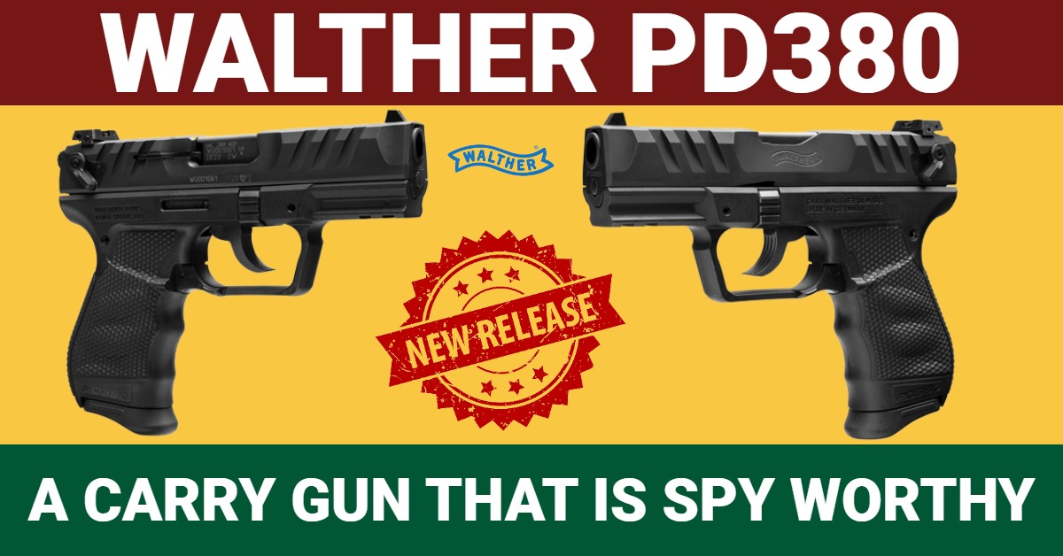 A Carry Gun that is Spy Worthy: The Walther PD380 - Fin Feather Fur ...