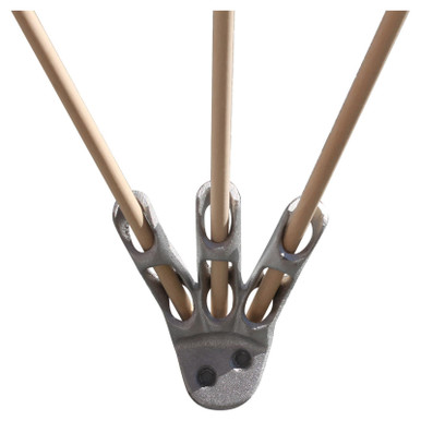 3 Finger Aluminum Bracket - Fin Feather Fur Outfitters