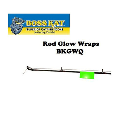 Boss Kat Rod Glow Wraps Strike Indicator Green - Fin Feather Fur Outfitters
