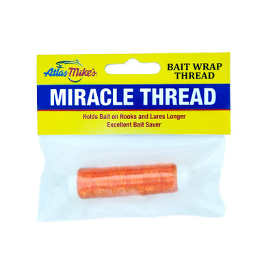 Atlas Mike's Miracle Thread Orange - Fin Feather Fur Outfitters