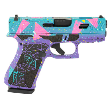 Glock 43X OR Stipple 80's 9mm 3.41" Barrel 10 Rounds - Fin Feather Fur ...