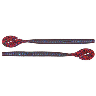 Yamamoto Speed Senko 7" 7Pk Plum Apple - Fin Feather Fur Outfitters