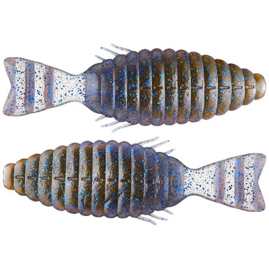 IMA Little Stik 5.5" 1 Oz Green Pumpkin Blue Flake SMK Blue - Fin ...