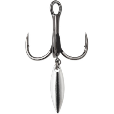 VMC Bladed Hybrid Treble Short Hooks - Fin Feather Fur Outfitters