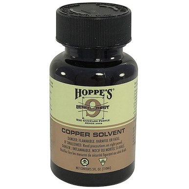 Hoppes #9 Bench Rest Copper Bore Cleaning Solvent Liquid 5 oz., BR904 ...