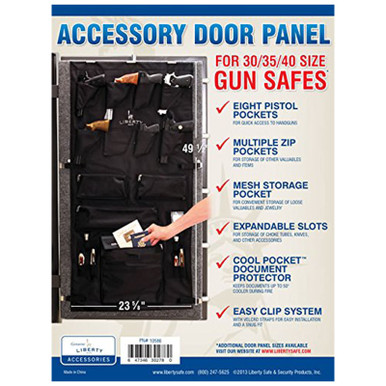 Liberty Safe Gun Safe Door Panel Organizer for Holding Pistols 10586 ...