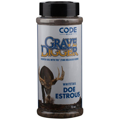 Code Blue Grave Digger Doe Estrous Deer Scent 12oz - Fin Feather Fur ...