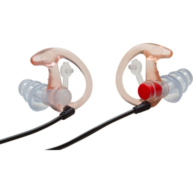 Surefire EP4 Sonic Defender Plus Ear Plugs (NRR 24 dB) Medium Clear ...