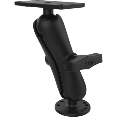 Ram Mount Helix 7 202-24-202 Double Ball Mount - Fin Feather Fur Outfitters