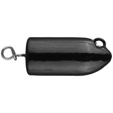 Mustad Fastach Worm Weight Blacks - Fin Feather Fur Outfitters