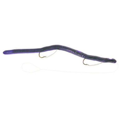 Kellys Two-Hook Weedless Pre-Rigged Worms - Fin Feather Fur Outfitters