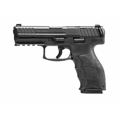 HK VP9 Optics Ready 9mm 4.09" Barrel Hi-Vis Front/Serrated Rear Black ...