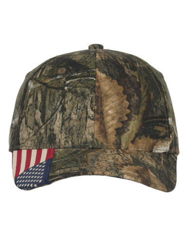 Outdoor Cap with Leatherette Patch