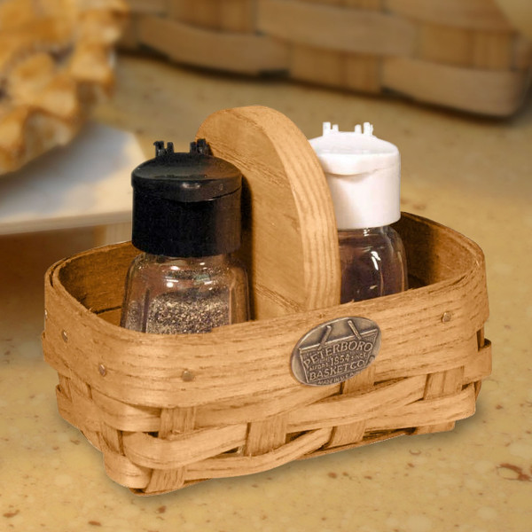 Salt & Pepper Shaker Basket | Peterboro Salt & Pepper Caddy