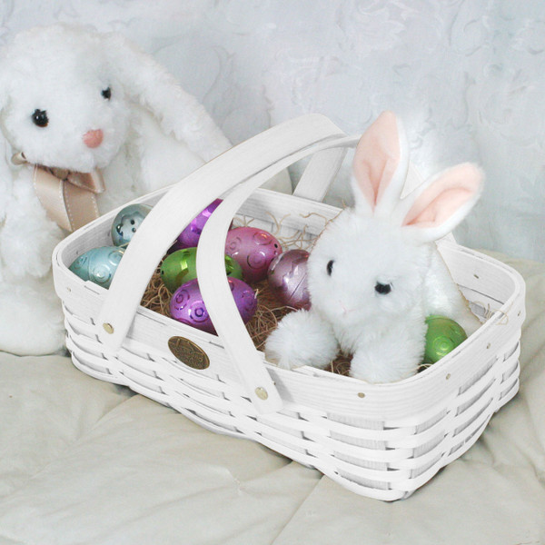 Elegant Easter Shopper Basket