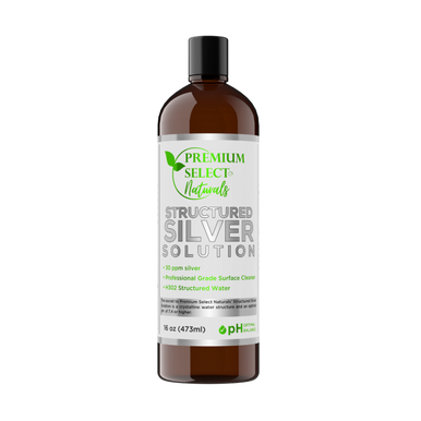 Premium Select Naturals Structured Silver Solution - Antioxidant, Anti ...