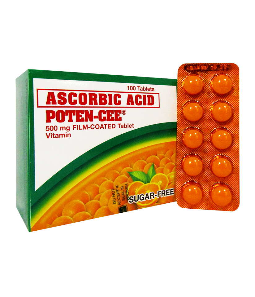 Poten-Cee 500mg 1 Sugar-Free Tablet - St. Joseph Drug - Online Store
