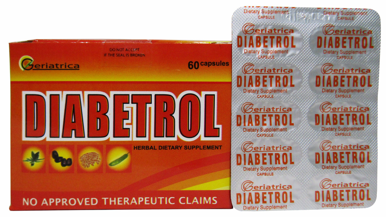 Diabetrol Dietarey Supplement 1 Capsule - St. Joseph Drug - Online Store