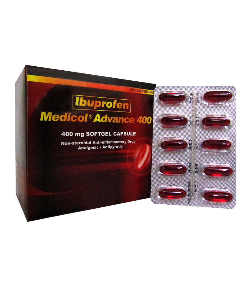 Medicol Advance 400mg 1 Capsule - St. Joseph Drug - Online Store
