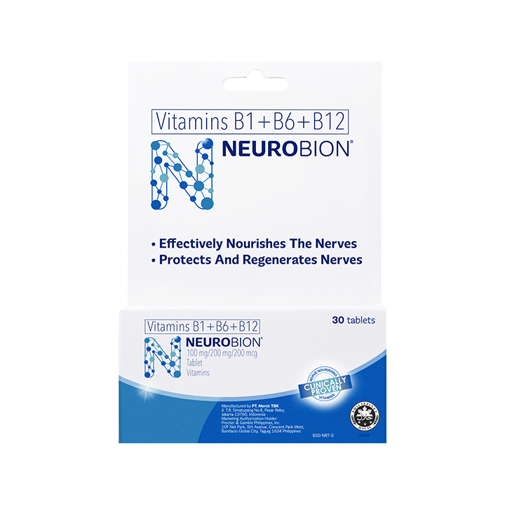 Neurobion 100mg / 200mg / 200mcg 1 Tablet - 30s - St. Joseph Drug ...