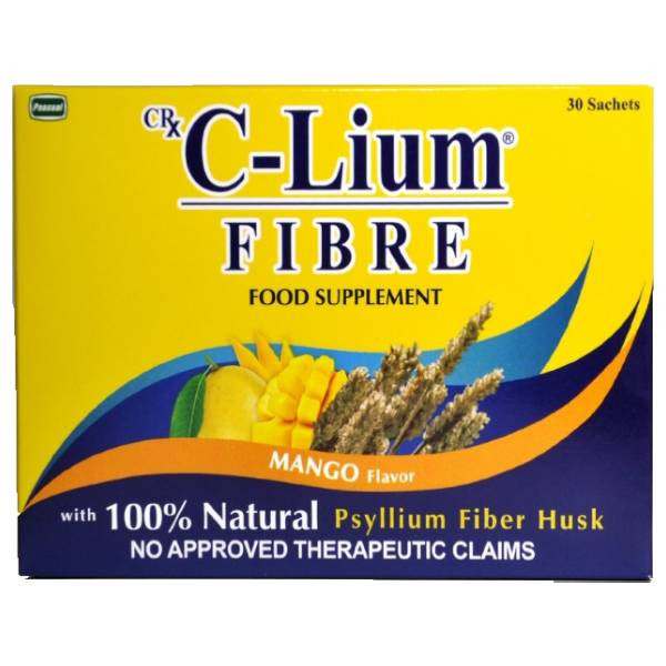 C-Lium Fibre Mango 7.5g Sachet - St. Joseph Drug - Online Store