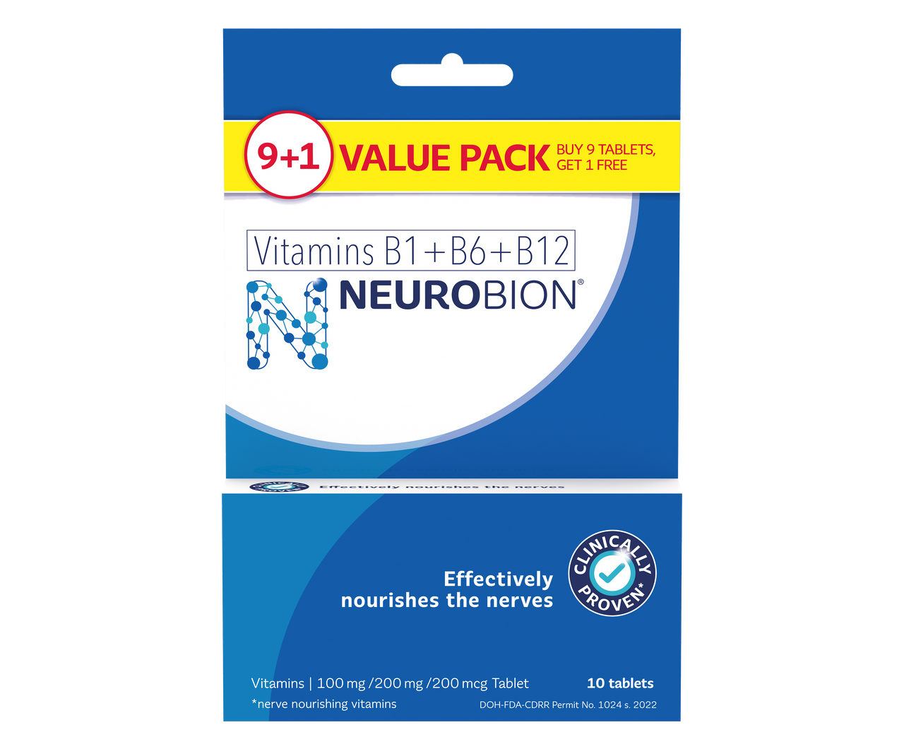 Neurobion Tab 9+1 Value Pack - St. Joseph Drug - Online Store